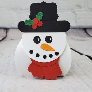 Snowman Treat Boxes, Snowman Favor Boxes, Christmas Treat Boxes ...