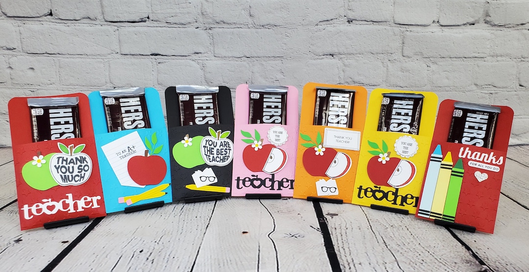 Teacher Appreciation Hershey Bar Holder, Hershey Bar Wrapper, Teachers ...