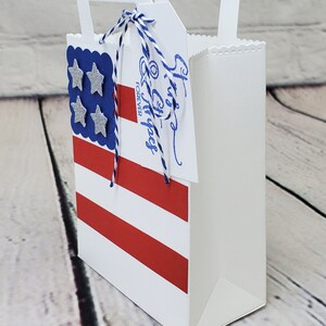 4th of July Treat Bags, Patriotic Treat Bags, Party Favor Bags,red ...