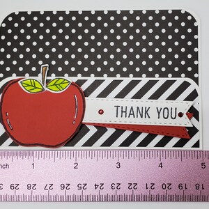 Set of 2,pencil A+ Teacher Gift Card Holder & Apple Thank You Gift Card ...