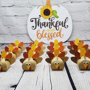 Thanksgiving Turkey Treat Box, Thanksgiving Table Decor, Thanksgiving ...