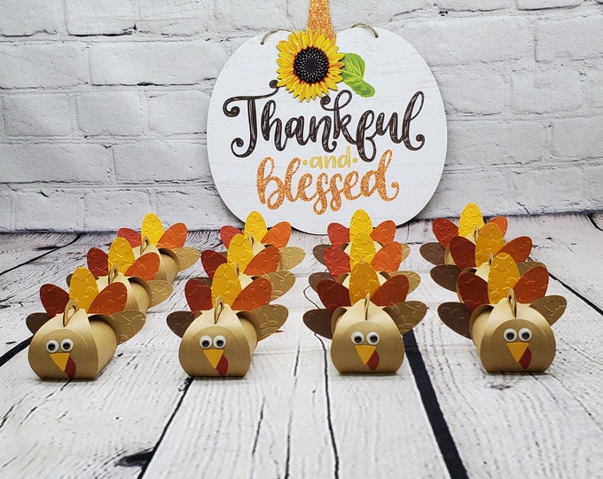 Thanksgiving Favors, Thanksgiving Party Favors, Leaf Party Favors, Fall ...