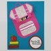 Back to School Backpack Card for Student or Teacher 1st Day - Etsy