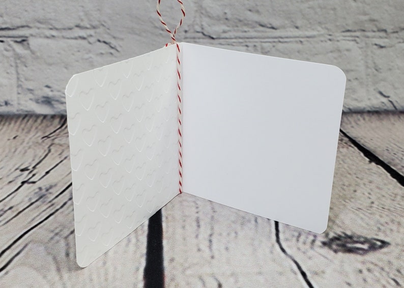 Set of 12 Handmade 3x3 Note Cards Valentine's - Etsy