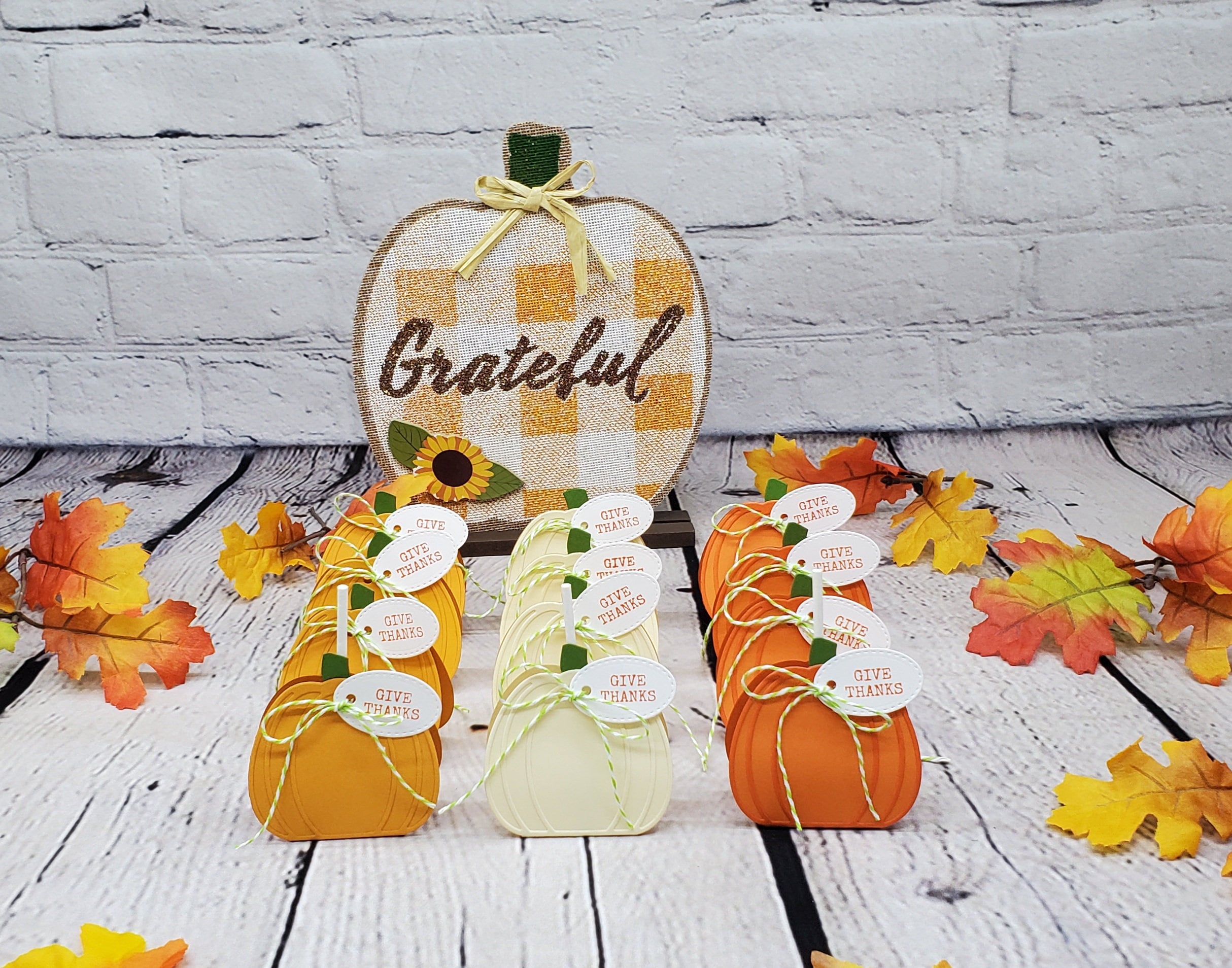 Thanksgiving Pumpkin Lollipop Holders Thanksgiving - Etsy