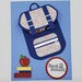 Back to School Backpack Card for Student or Teacher 1st Day - Etsy
