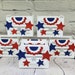4th of July Crate Treat Box ,patriotic Treat Bags,party Favor Bags,red ...