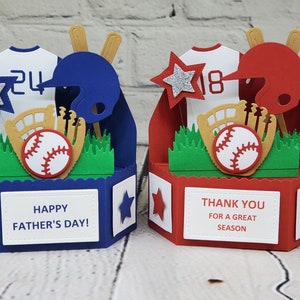 Baseball Pop-up Birthday Card, Baseball Gift Card Holder, Pop-up 3D ...
