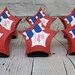 July 4th Star Treat Boxes,patriotic Treat Boxes,party Favors/goodie ...