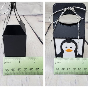 Penguin Gable Treat Boxes, Penguin Party Favor, Penguin Gift Boxes ...
