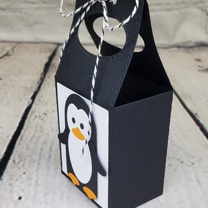 Penguin Gable Treat Boxes, Penguin Party Favor, Penguin Gift Boxes ...