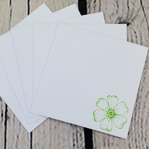 Handmade 4x4 Mini Cards Stationery Box Set of 5 - Etsy