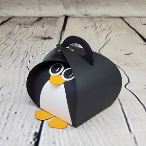 Large Penguin Treat Boxes,penguin Party Favor,penguin Gift Boxes ...