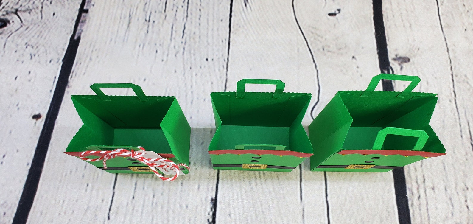 Christmas Elf Treat Bags Elf Treat Boxes Elf Gift Card - Etsy