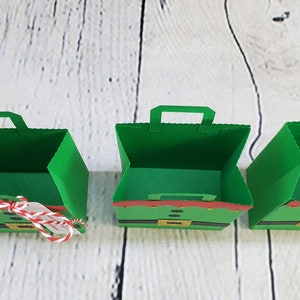 Christmas Elf Treat Bags, Elf Treat Boxes, Elf Gift Card Holders ...