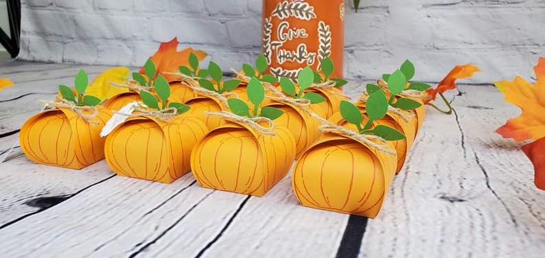 Thanksgiving Pumpkin Treat Boxes,thanksgiving Party Favors,thanksgiving ...