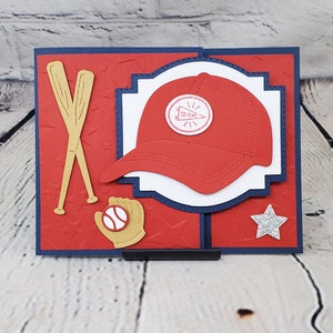 Baseball Gift Card Holder, Handmade Gift Card Holder, Sports Gift Card ...