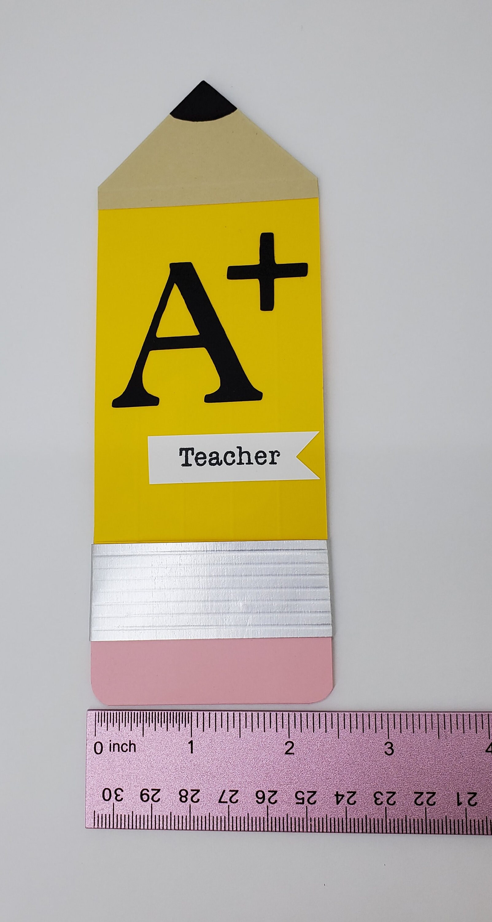 Set of 2pencil A Teacher Gift Card Holder & Apple Thank You - Etsy