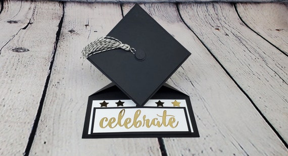 Graduation Easel Cardgraduation Gift Card Holdercheck Holder - Etsy
