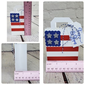 4th of July Treat Bags, Patriotic Treat Bags, Party Favor Bags,red ...