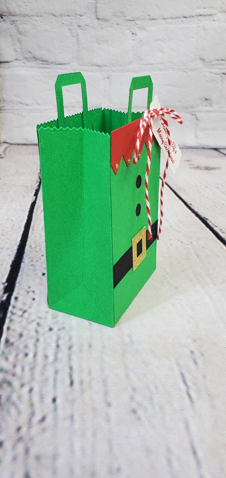 Christmas Elf Treat Bags Elf Treat Boxes Elf Gift Card - Etsy