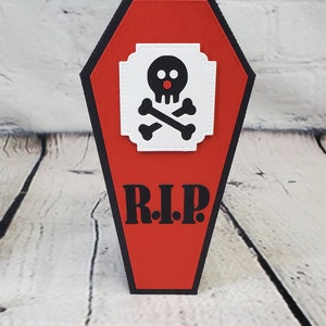 Halloween Coffin Treat Boxes, Halloween Coffin Favor Boxes, Coffin ...