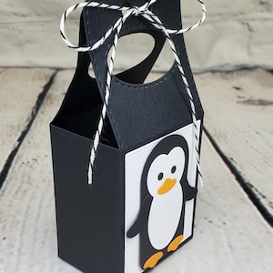 Penguin Gable Treat Boxes, Penguin Party Favor, Penguin Gift Boxes ...