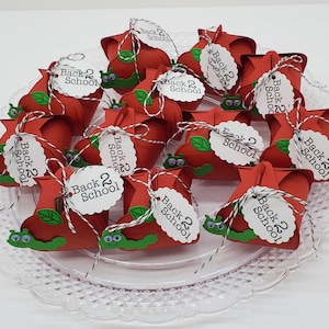 Apple Back to School Treat Holders, First Day of School Treat Boxes ...