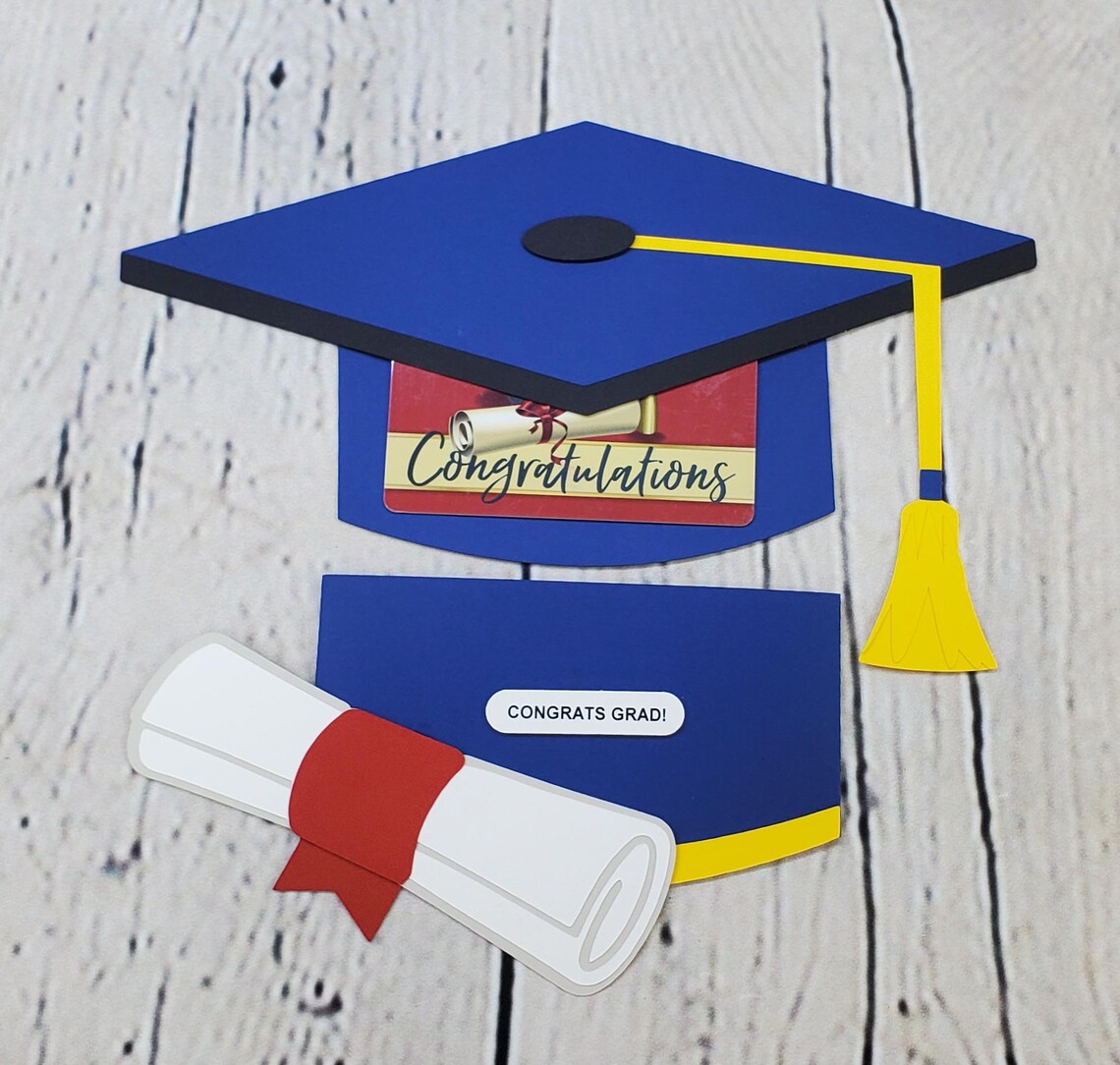 Graduation Cap/diploma Gift Card Holder, Graduation Money Holder, High ...