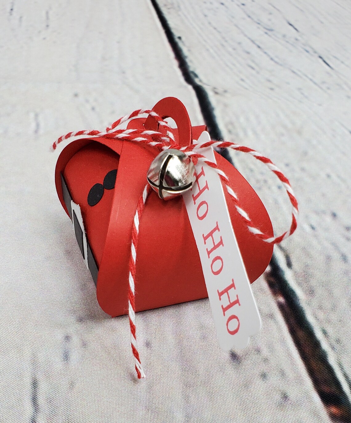 Santa Treat Boxes Christmas Favor Boxes Santa Favor Boxes - Etsy