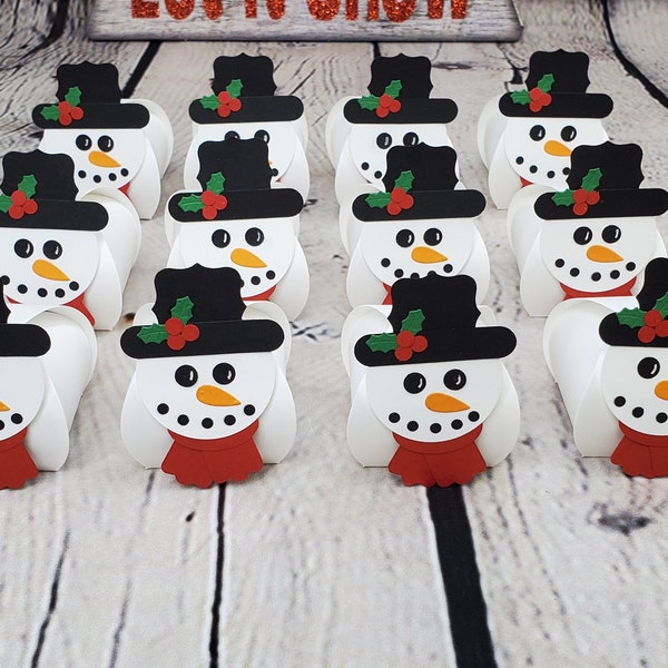 Snowman Gift Box - Etsy