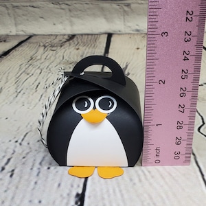 Large Penguin Treat Boxes,penguin Party Favor,penguin Gift Boxes ...