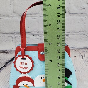 Christmas Peeker Snowmen Paper Purse Gift Card Holder,paper Purse Gift ...