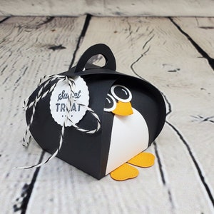 Large Penguin Treat Boxes,penguin Party Favor,penguin Gift Boxes ...