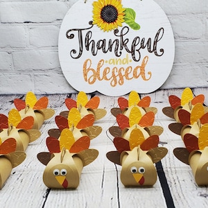 Thanksgiving Turkey Treat Box, Thanksgiving Table Decor, Thanksgiving ...