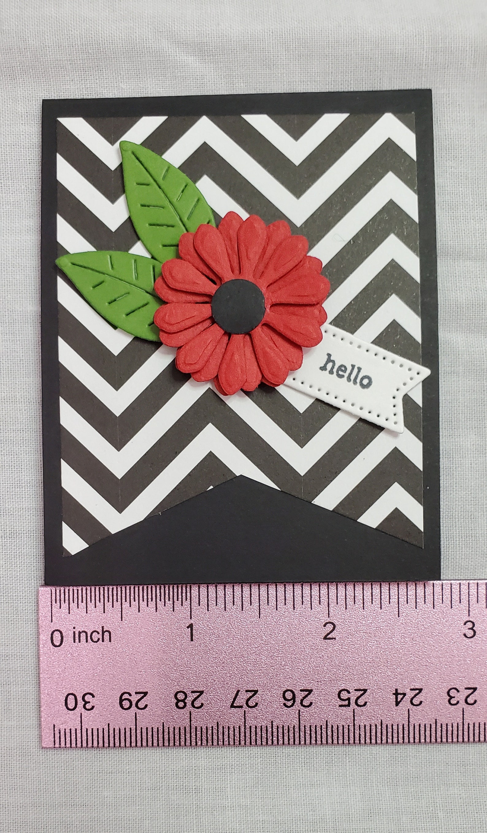 Handmade Mini Cards Set of 5blank With Envelopes for Small - Etsy