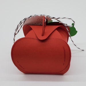 Apple Back to School Treat Holders, First Day of School Treat Boxes ...