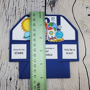 Outer Space Pop up Box Card, Pop up 3D Card, Planet Card, Astronaut Pop ...