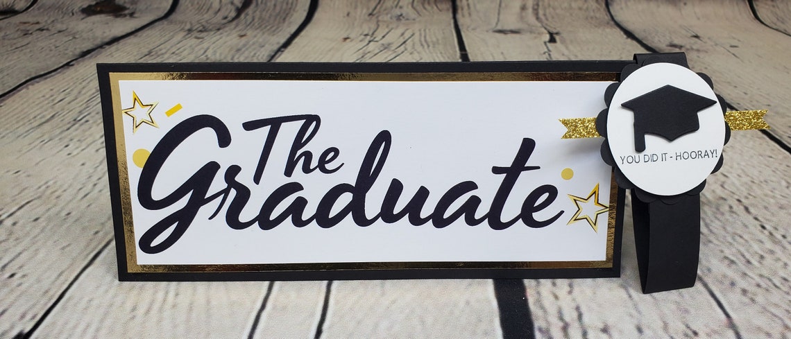 Graduation Money Envelope Graduation Gift Card Holdercheck | Etsy