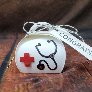 Small First Aid Kit Curvy Keepsake Treat Box for Doctor,nurse,hospital ...