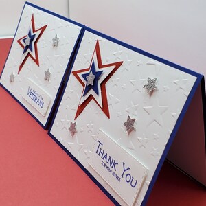 Memorial Day Handmade Card, Remembering Our Heroes, Red White and Blue ...
