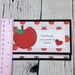 Apple Teacher Gift Card Holder Pink Teacher Appreciation Gift - Etsy