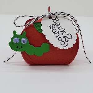 Apple Back to School Treat Holders, First Day of School Treat Boxes ...