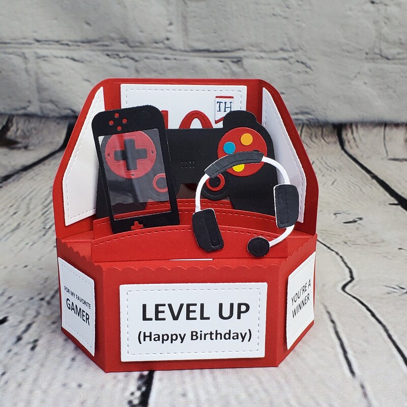 Game Controller Card - Etsy