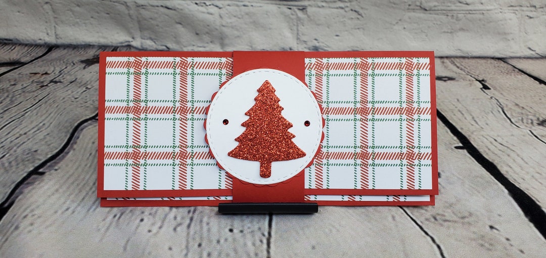 Christmas Tree Money Envelope, Christmas Gift Card Holder, Check Holder ...