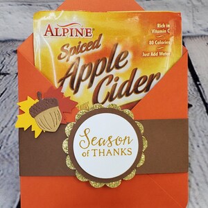 Fall Apple Cider Favor Hot Chocolate Favor Hot Chocolate - Etsy