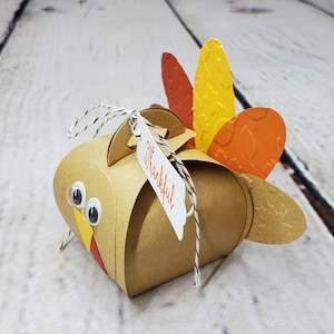 Thanksgiving Turkey Treat Box, Thanksgiving Table Decor, Thanksgiving ...