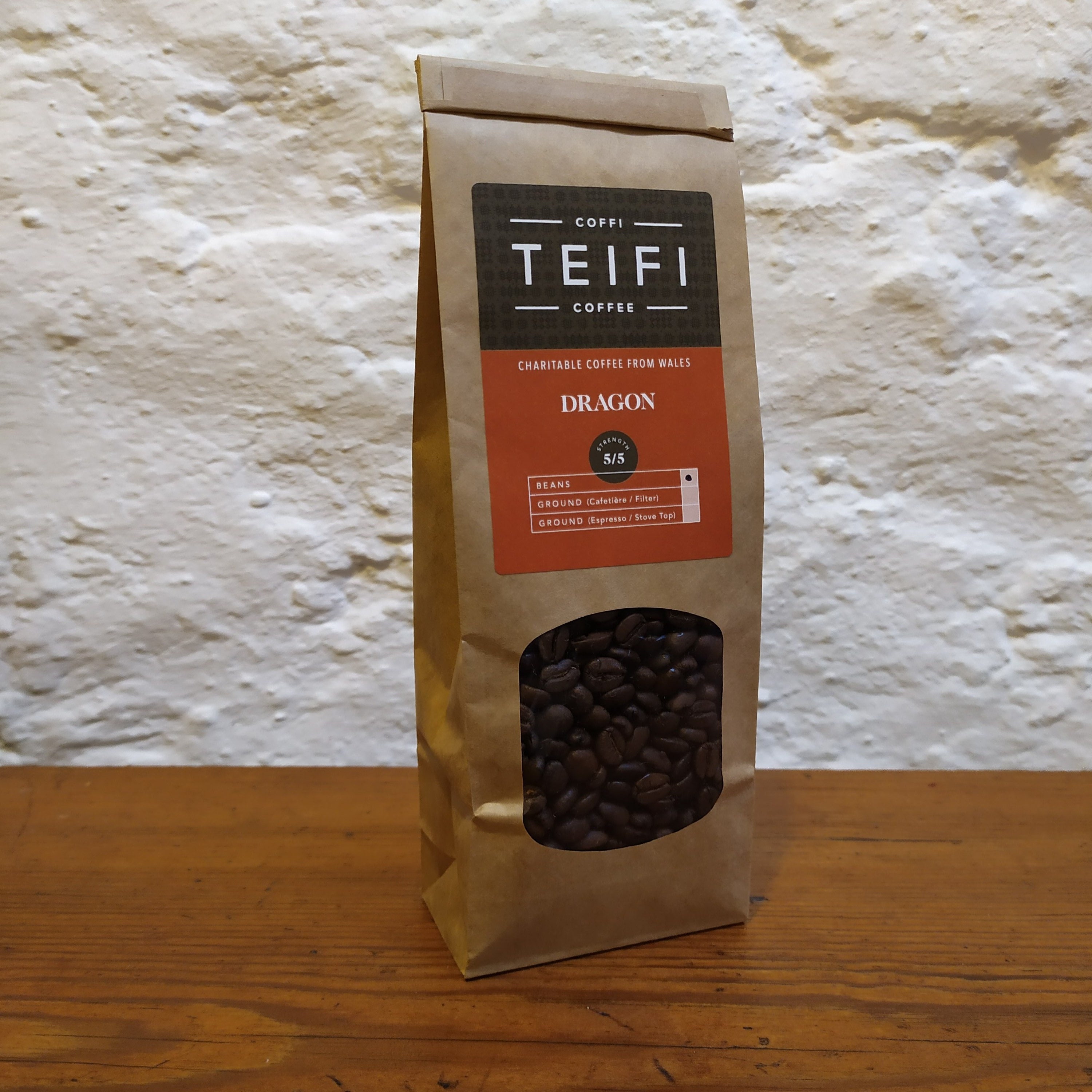 Teifi Dragon Coffee Freshly Roasted 5/5 Strength - Etsy UK