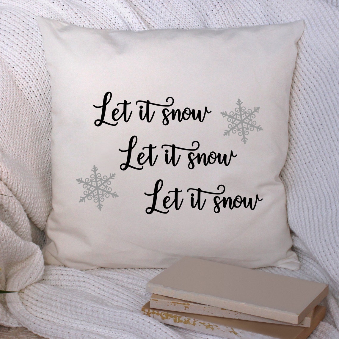 Let It Snow Snowflakes Svg Snowflake SVG Let It Snow SVG | Etsy