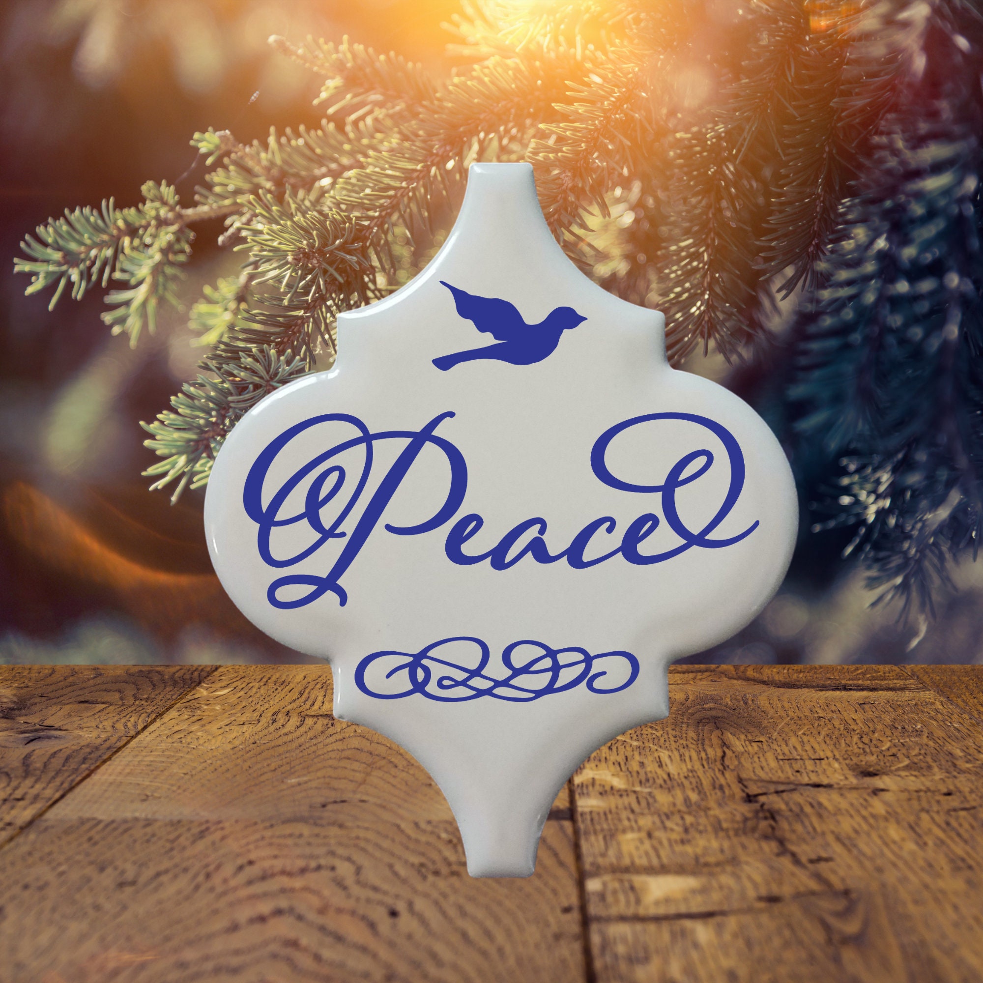 Peace Ornament SVG Tile Ornament SVG Tile Ornament Template | Etsy